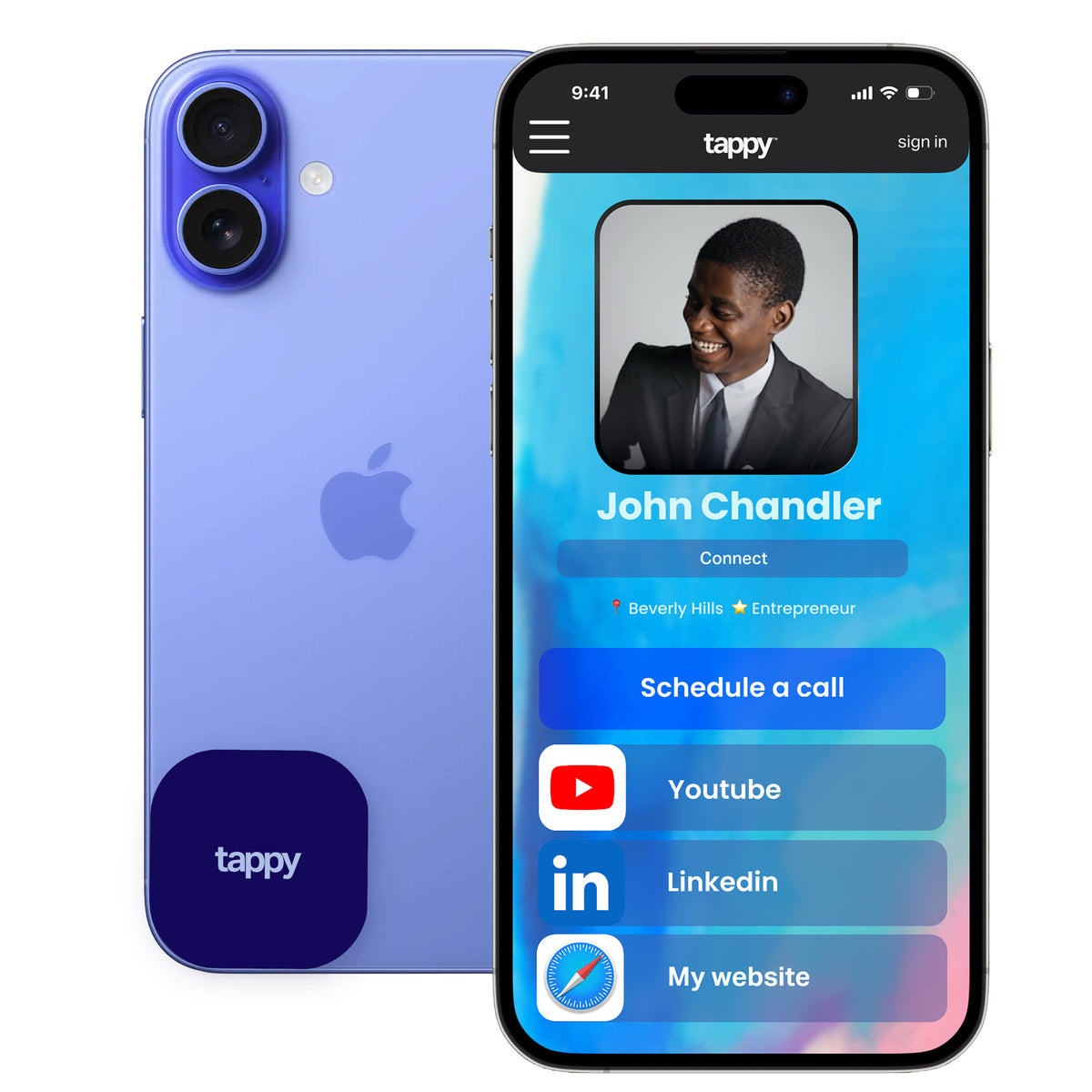 Tappy - Digital Business Card - Tap to Share NFC - iPhone & Android ...