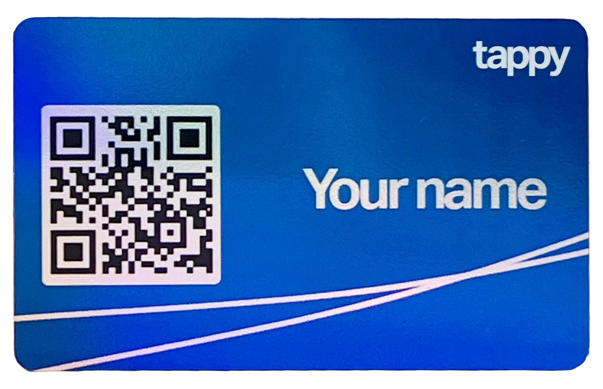 Tappy Red & Blue limited edition – Tappy Card